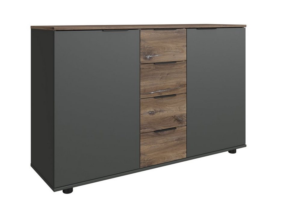 Freiraum Kommode Richmond Bht 130x83x41 Cm In Graphit Mit