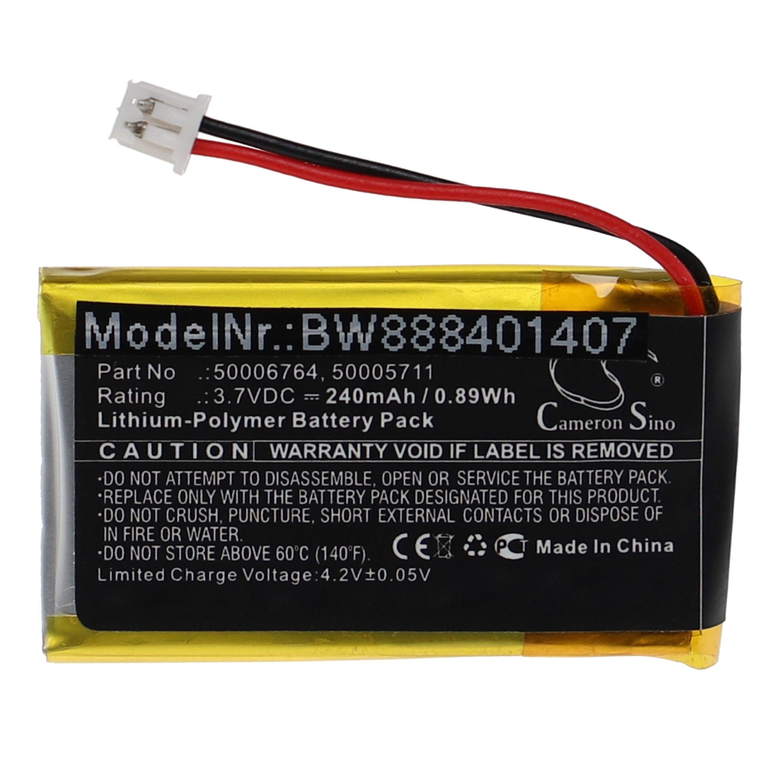 vhbw passend für Mitel 6940, 6970, 6930 Festnetztelefon (240 mAh, 3,7 V, Akku Akku Li-Polymer ...