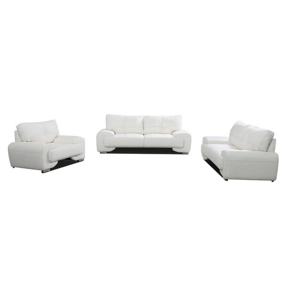 Moeblo Sofa Couchgarnitur Florida Lux 321 Wohnzimmergarnitur 321