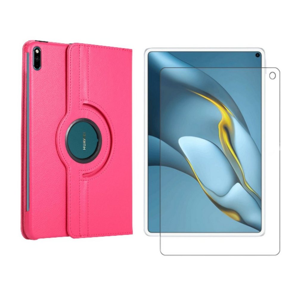 Lobwerk Tablet Hülle 2in1 Set Hülle Glas Für Huawei Matepad Pro