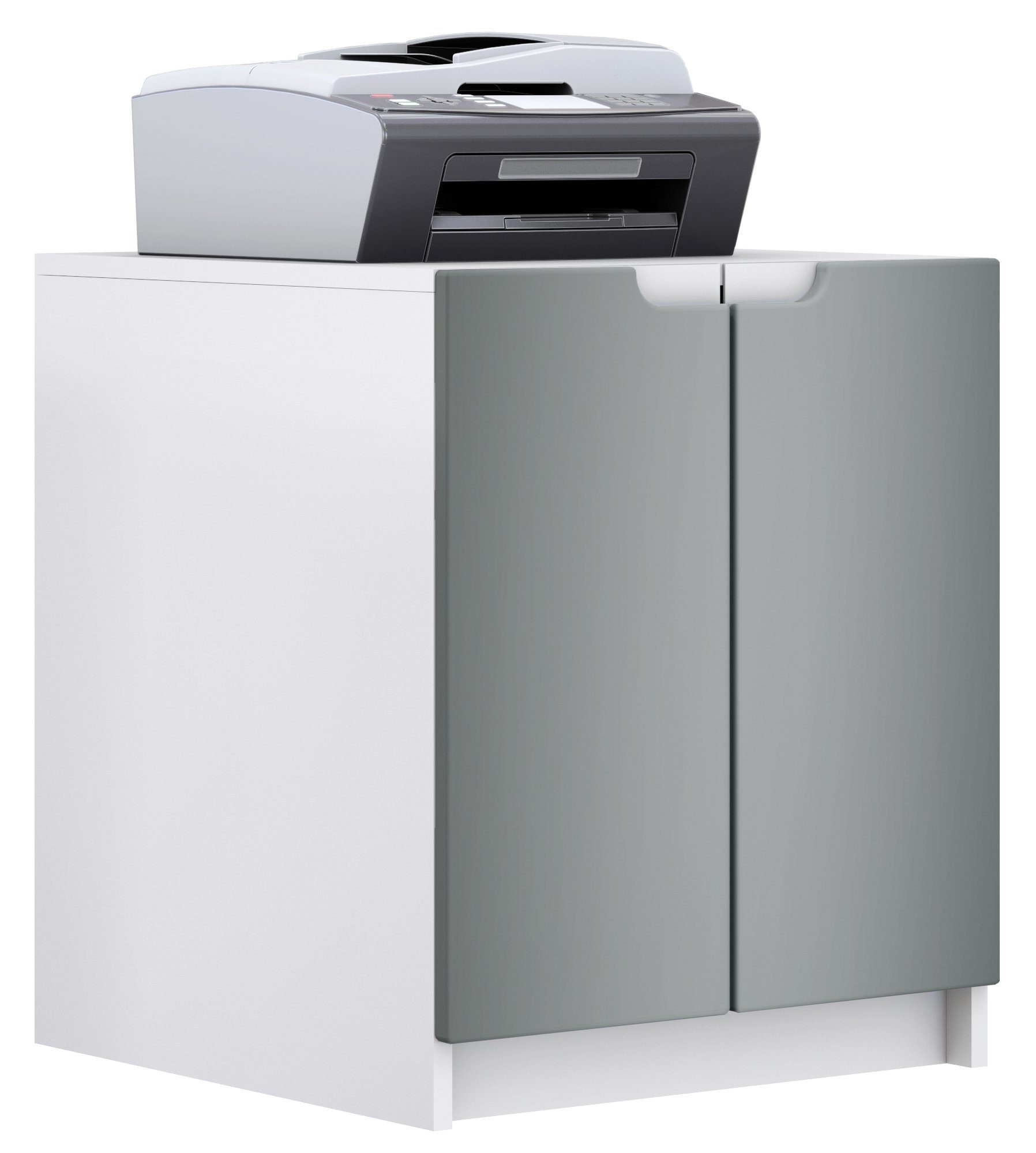 Vladon Kommode Logan (Aktenschrank, mit 2 Fächern und 2 Türen ...