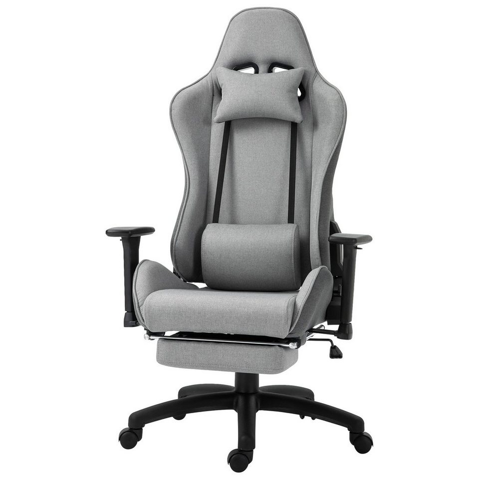 Vinsetto Schreibtischstuhl Bürostuhl Mit Wippfunktion Ergonomische