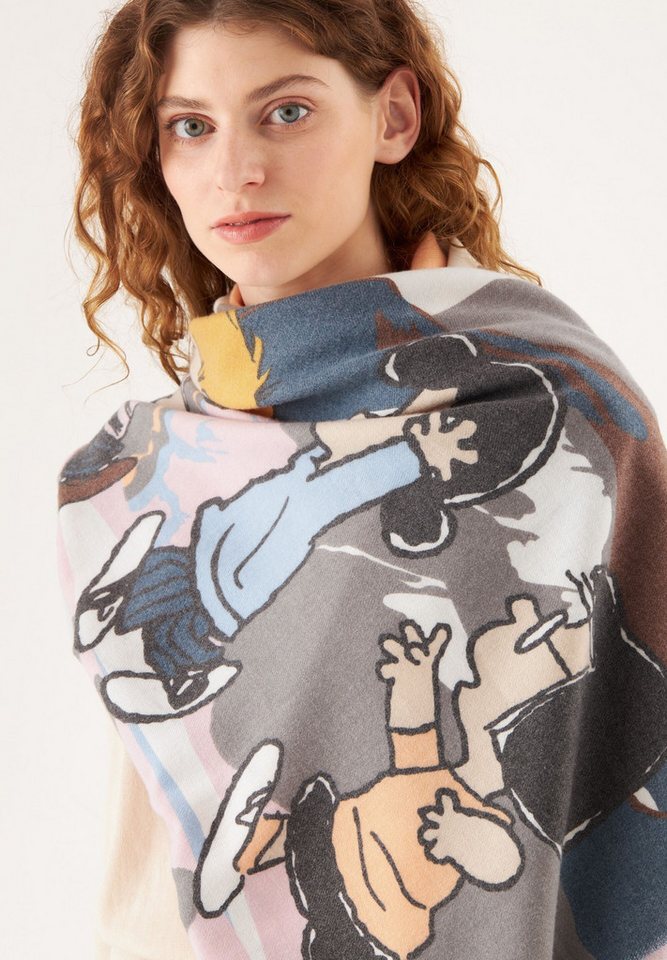Codello Modeschal 1 St Mit Snoopy Print Kultiger Peanuts™ Print