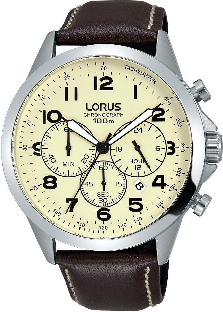 LORUS Chronograph Lorus RT377FX9 Herrenchronograph, Sehr Sportlich