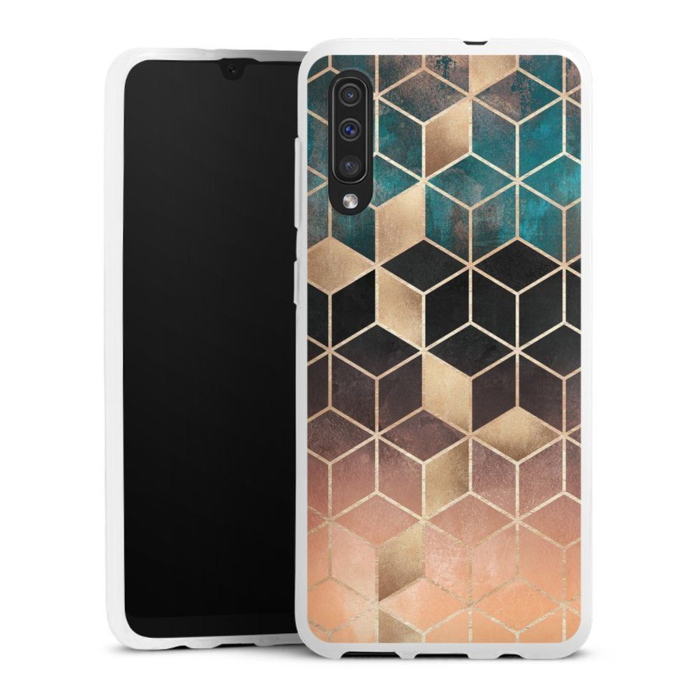Deindesign Handyhülle Ombre Dream Cubes Samsung Galaxy A50 Hülle