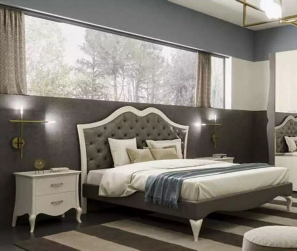Jvmoebel Schlafzimmer Set Modern Schlafzimmer Set Bett 2x Nachttisch