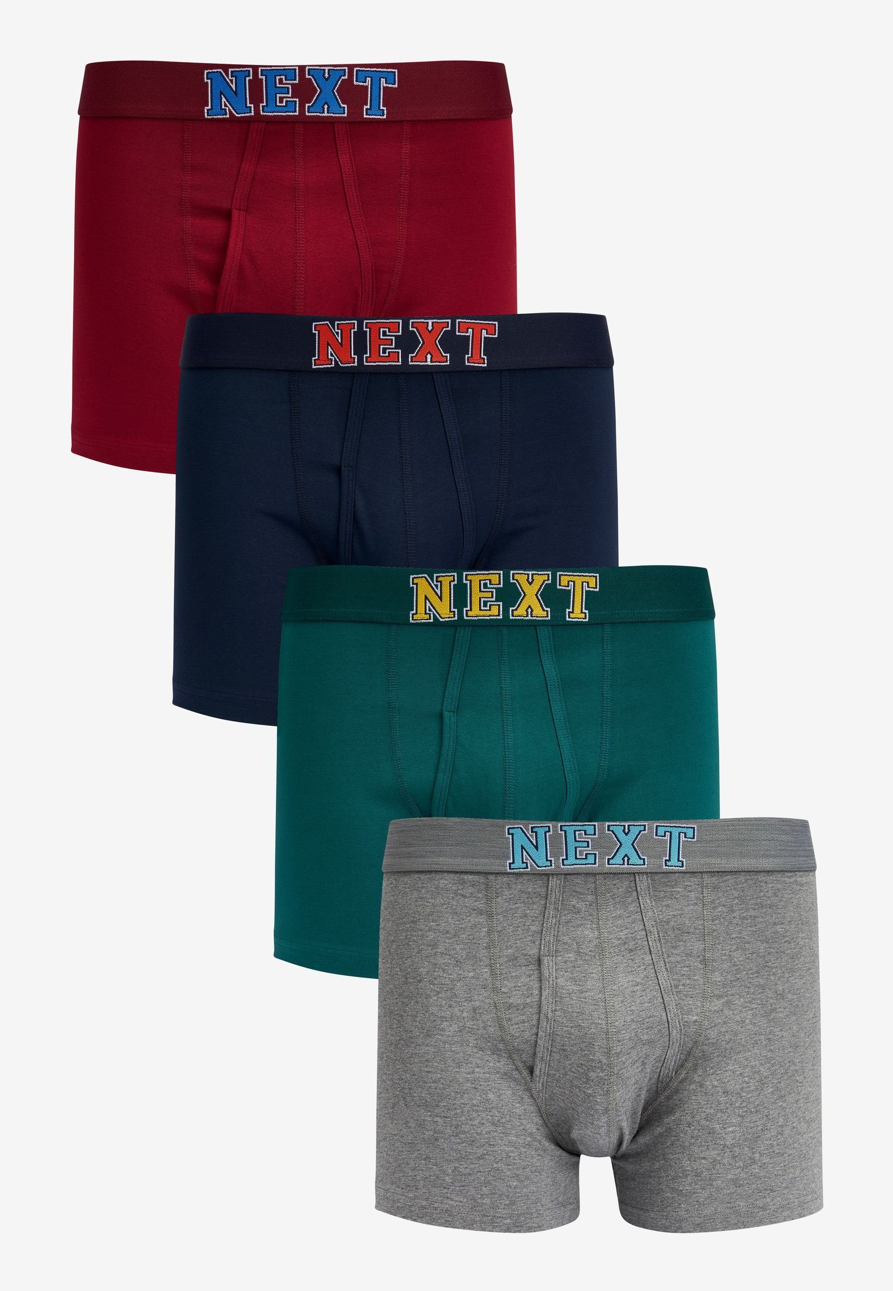 Next Boxershorts A-Front Boxershorts, 4er-Pack (4-St)