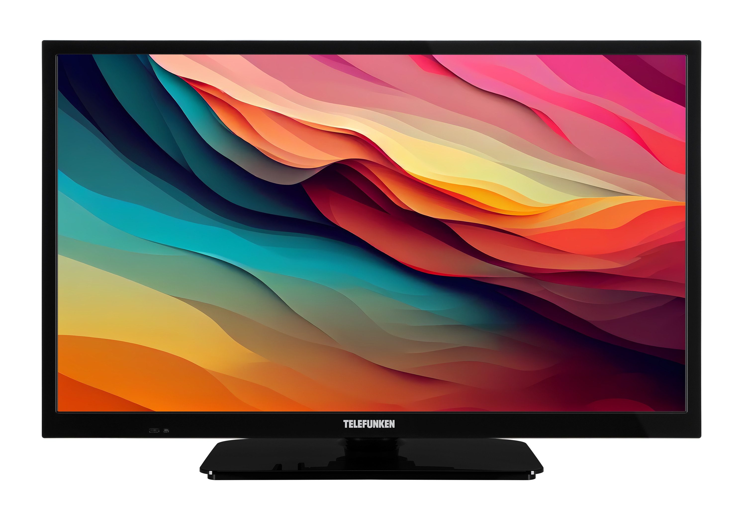 Telefunken XH24O550M LCD-LED Fernseher (60 cm/24 Zoll, HD-ready, Triple-Tuner, USB-Mediaplayer, CL)