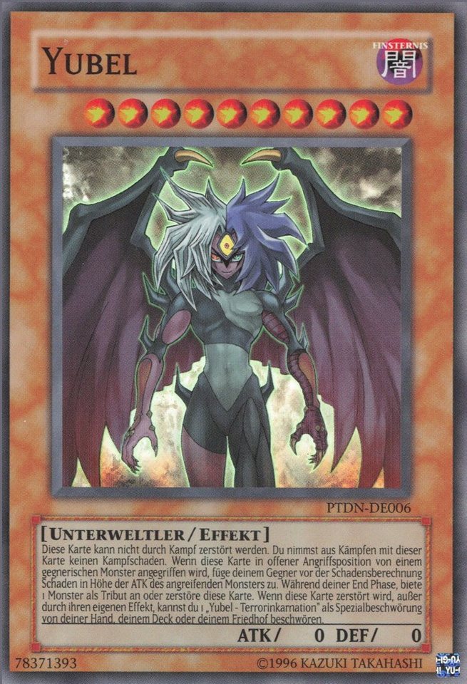 Recollectibles Sammelkarte Yugioh Karte Yubel Deutsch Yu Gi Oh Karte