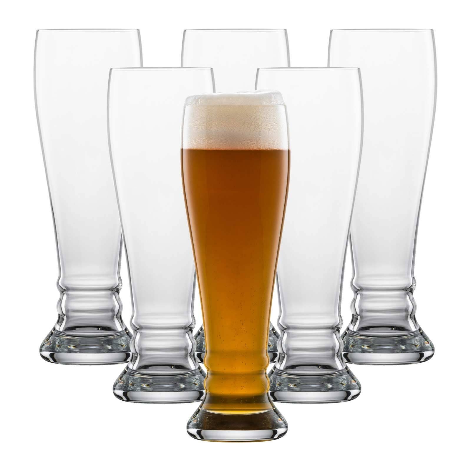 Schott Zwiesel Bierglas Beer Basic Weizenbiergläser Bavaria 05 Liter Glas