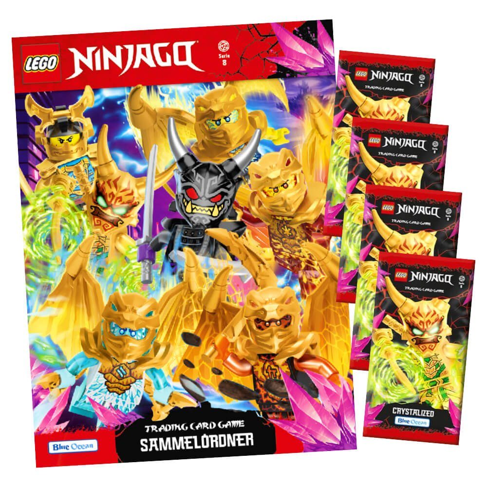 Blue Ocean Sammelkarte Lego Ninjago Karten Trading Cards Serie 8 - CRYSTALIZED (2023) - 1 ...