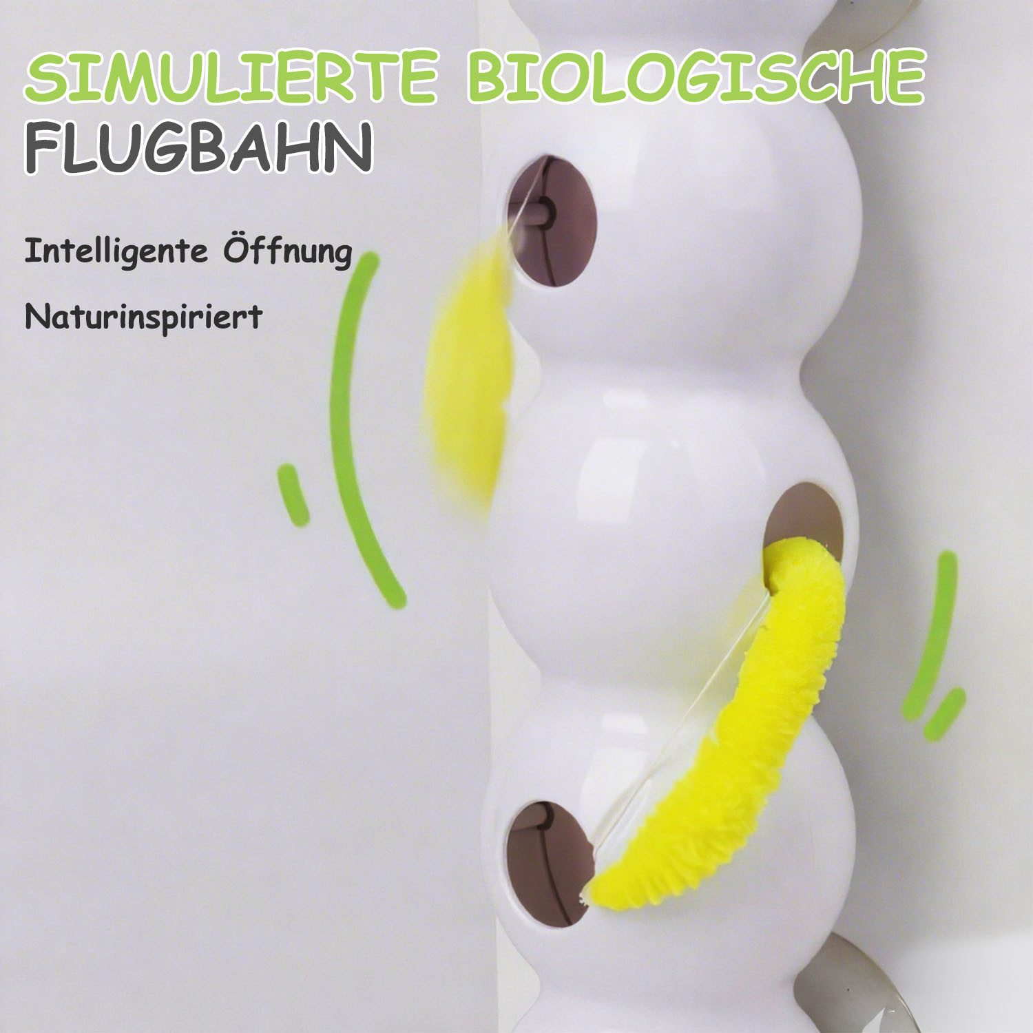AIMAX Tier-Intelligenzspielzeug Katzen Spielzeug Katzenwurm Plüschwurm ...