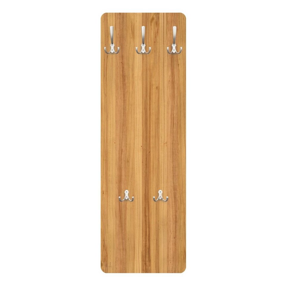 Bilderdepot24 Garderobenpaneel Design Holzoptik Bretteroptik Muster