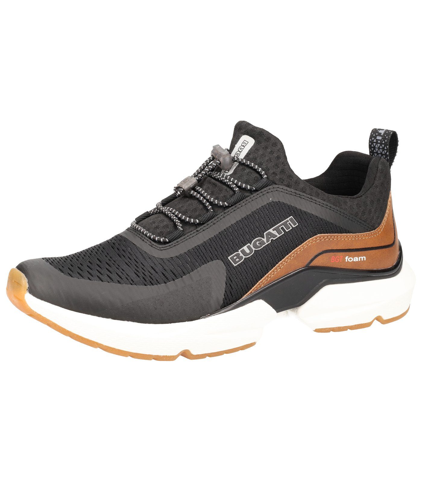 bugatti Sneaker Lederimitat/Textil Sneaker