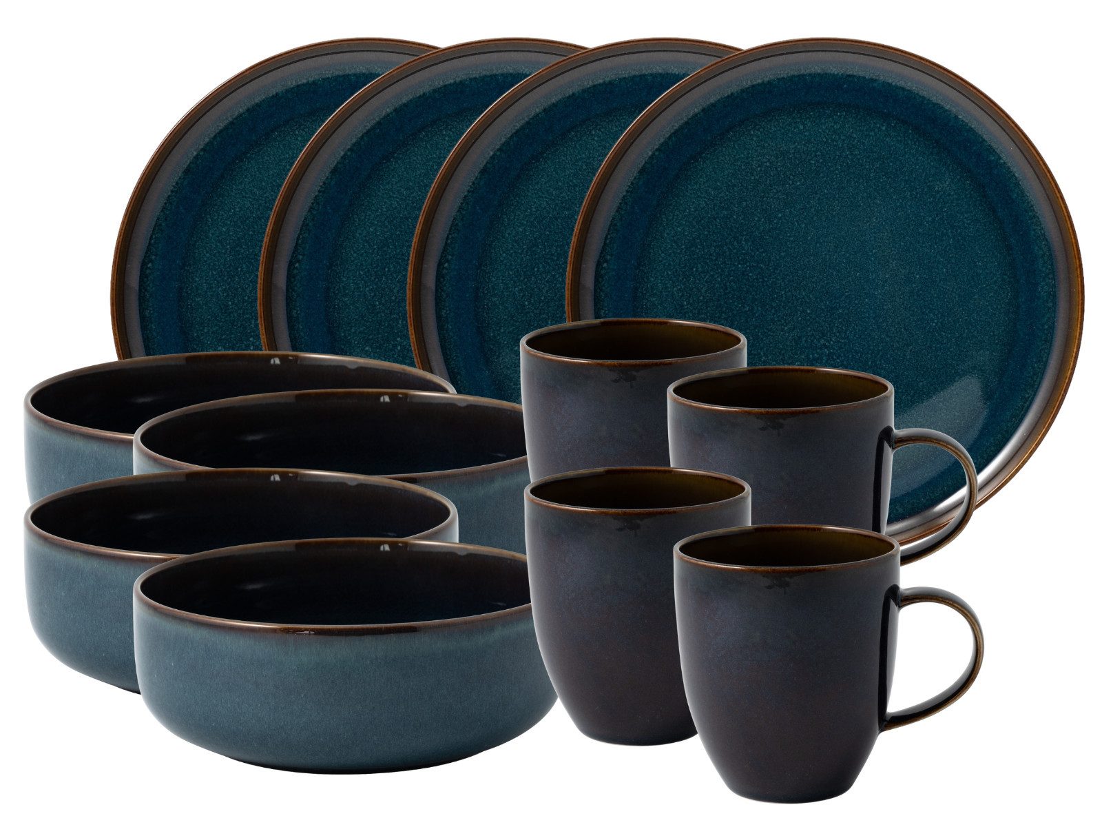 like. by Villeroy & Boch Tafelservice by Villeroy & Boch Crafted denim Frühstücksset 12tlg ...