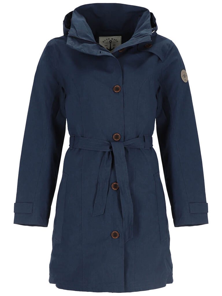 Blue Wave Funktionsmantel Damen Funktions-Trenchcoat Jennifer ...