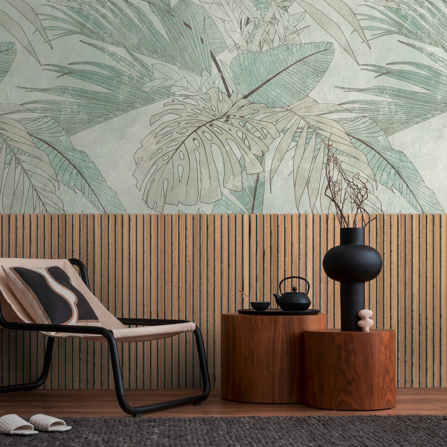 Profhome Vliestapete 398541-GU, glatt, matt, (1 Rolle, 4.45 qm), heißgeprägte Vliestapete in beige