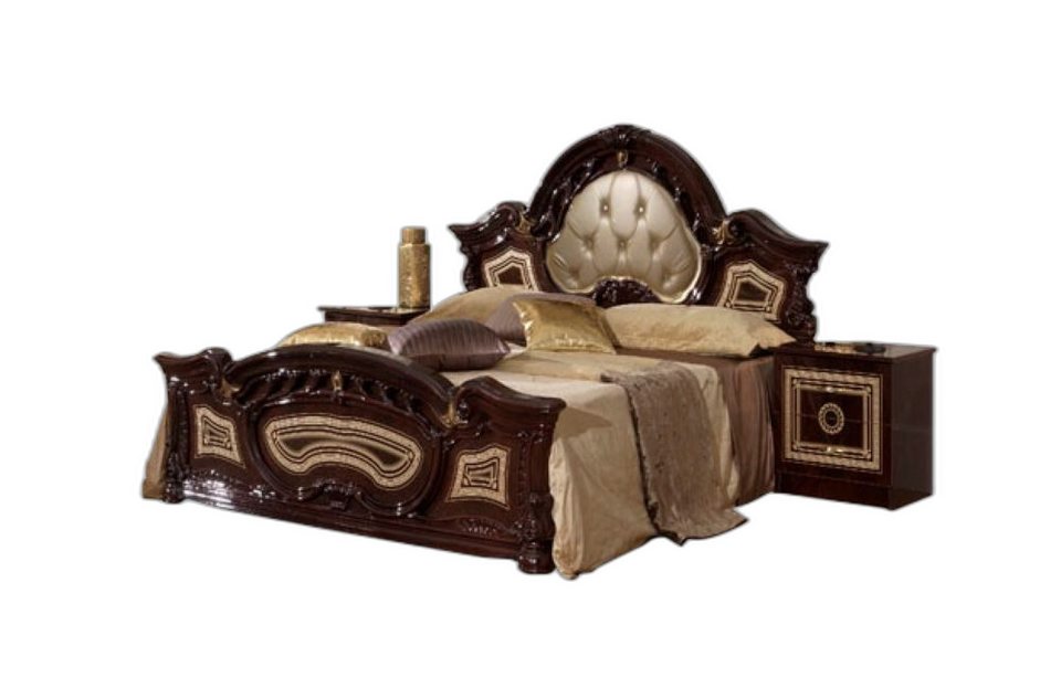 Xlmoebel Schlafzimmer Set Chesterfield 3 Teiliges Set Bett 2x