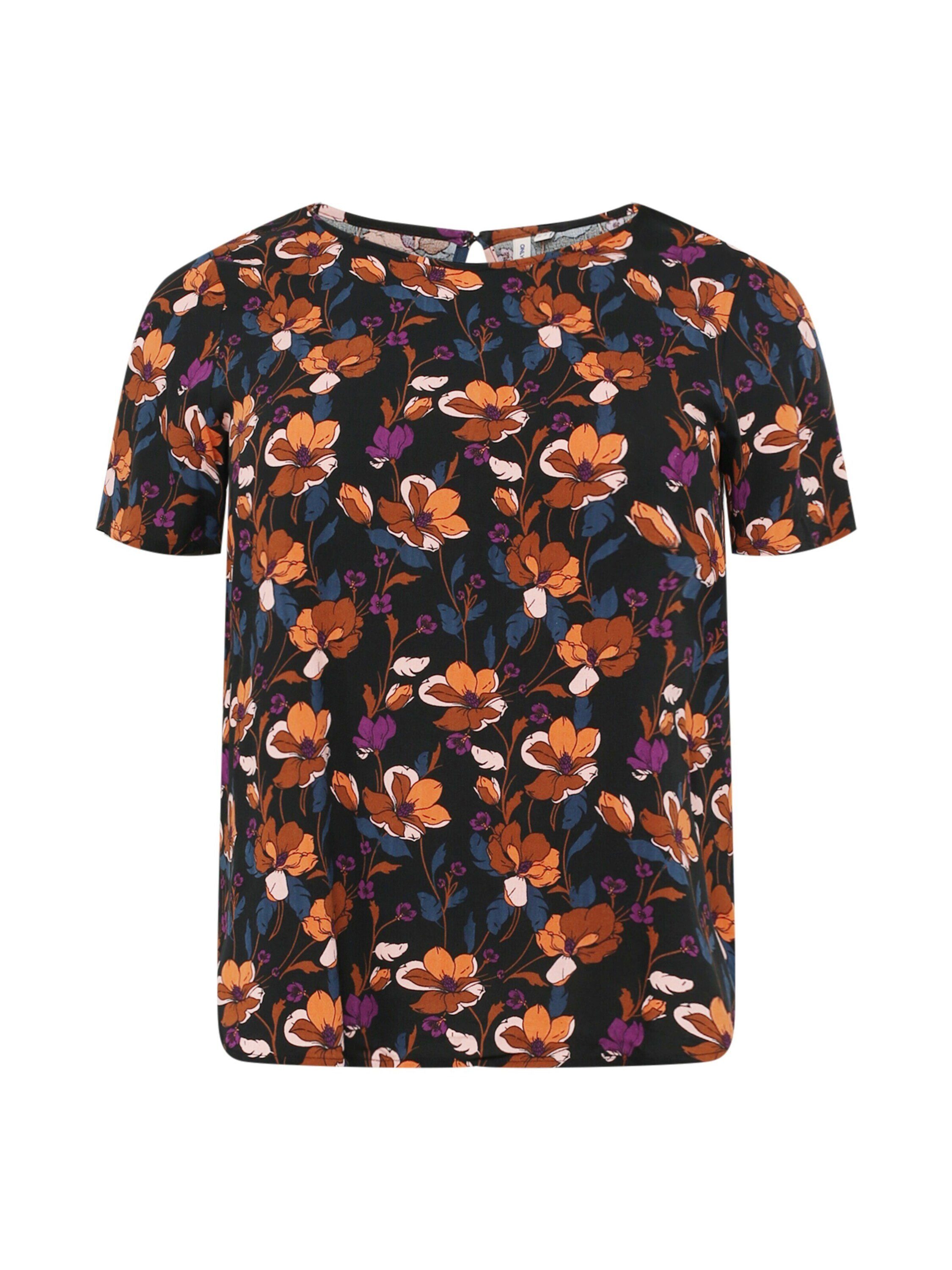 Only Carmakoma Kurzarmbluse 1 Tlg Cut Outs