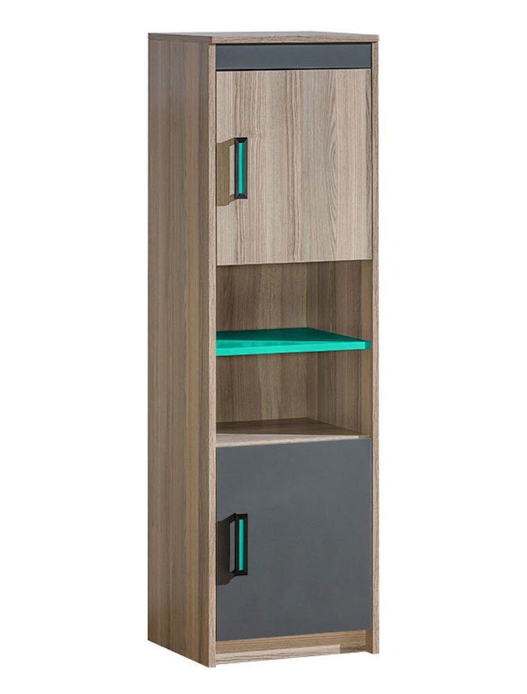 Feldmann Wohnen Stauraumschrank Ultimi 1 St 42cm Coimbra Esche Dunkel