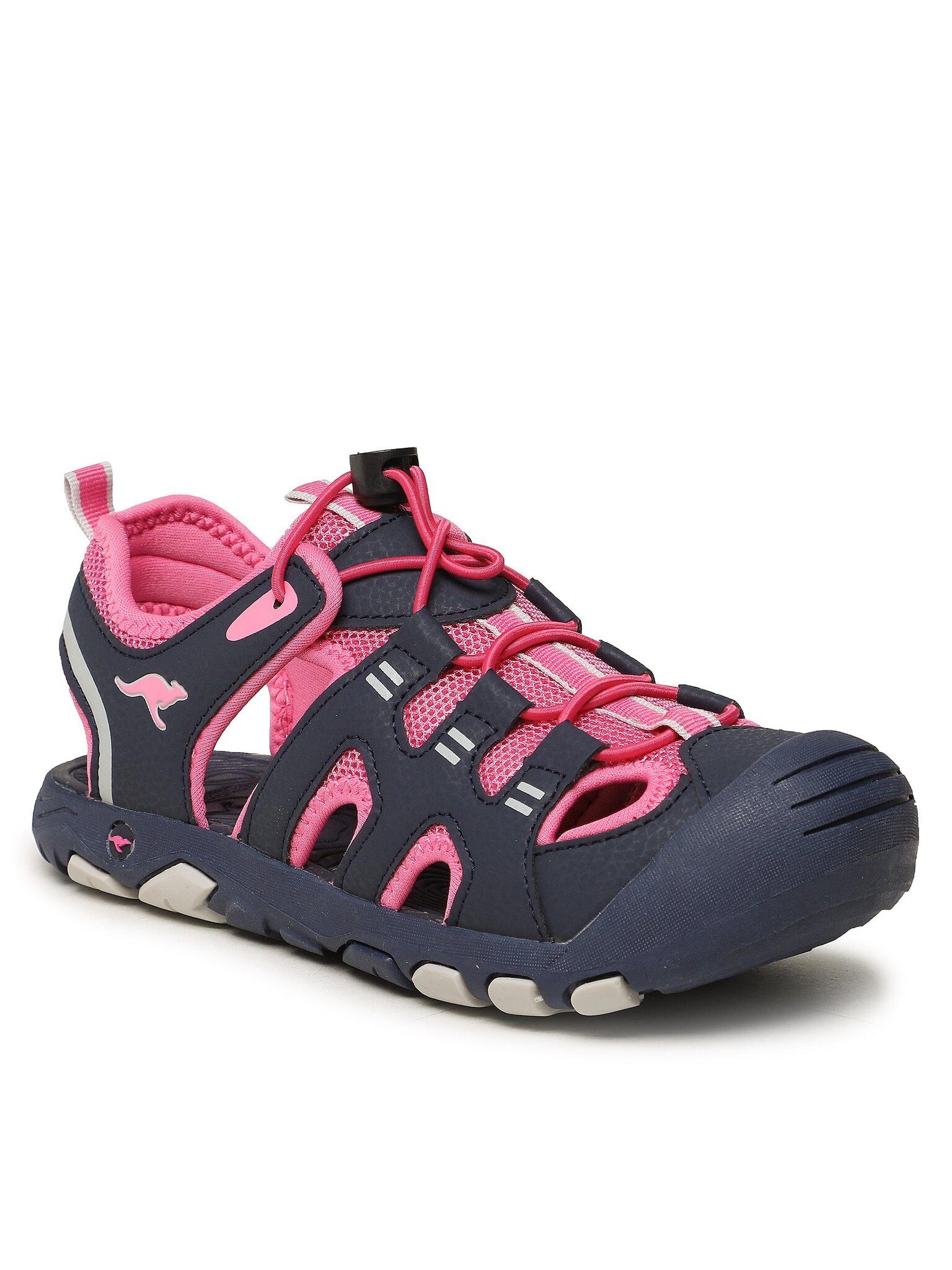 KangaROOS Sandalen K-Trek Jam 10046 000 4204 Dk Navy/Daisy Sandale