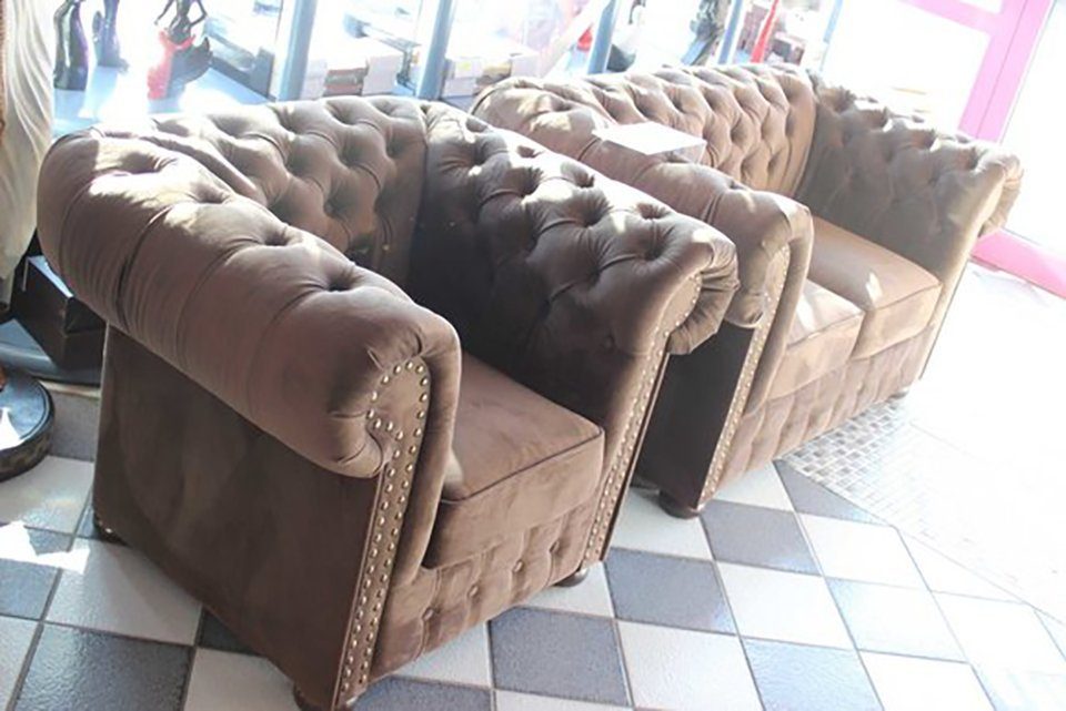 Jvmoebel Chesterfield Sofa Chesterfield Sofa Sofagarnitur Designer