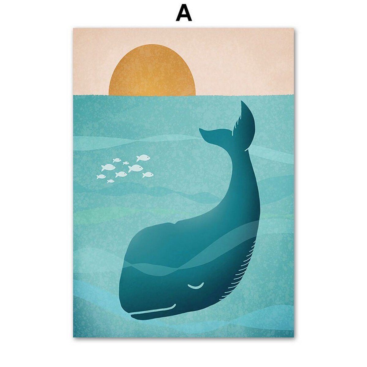 TPFLiving Kunstdruck (OHNE RAHMEN) Poster - Leinwand - Wandbild, Kinderzimmer Bild ...