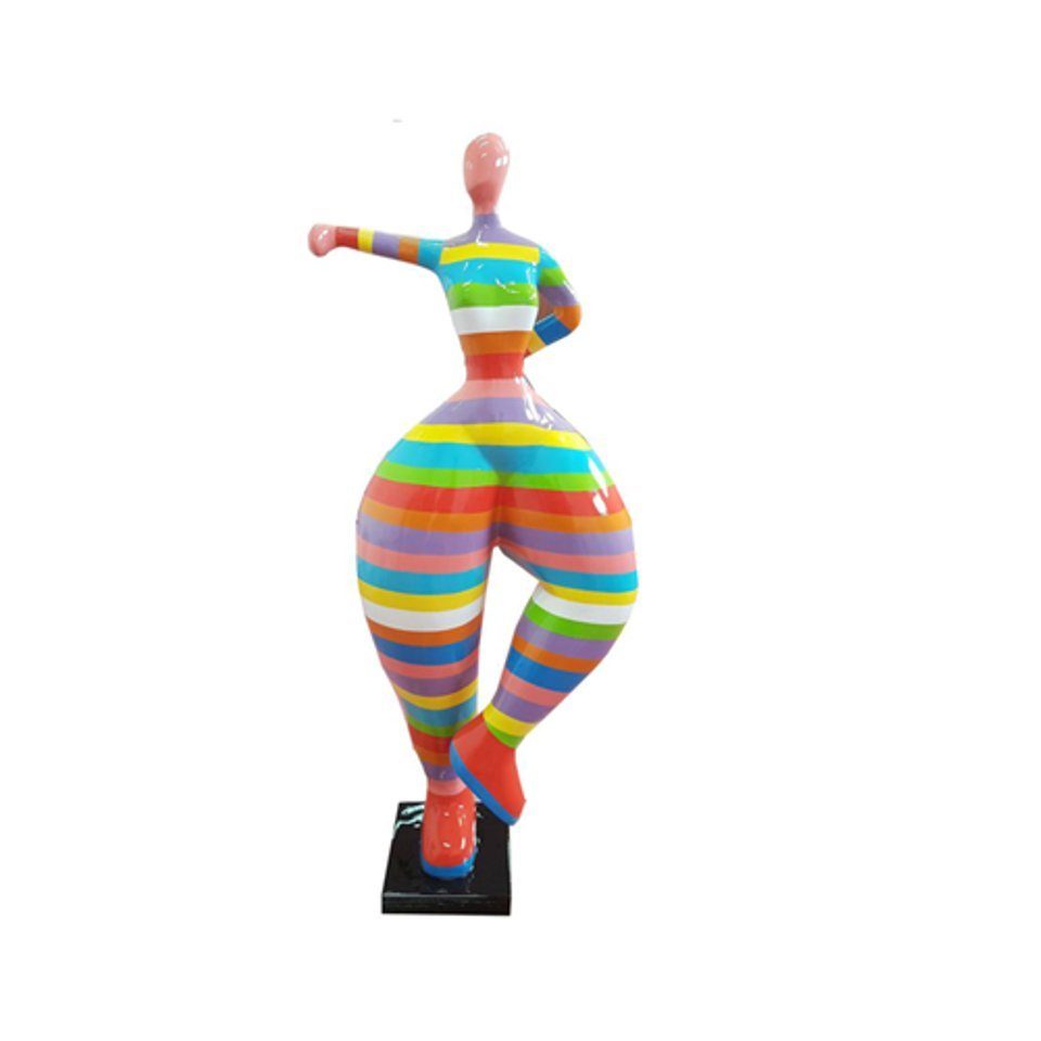 Jvmoebel Skulptur Abstrakte Skulpturen Figur Statue Bunt Bemalte Statuen