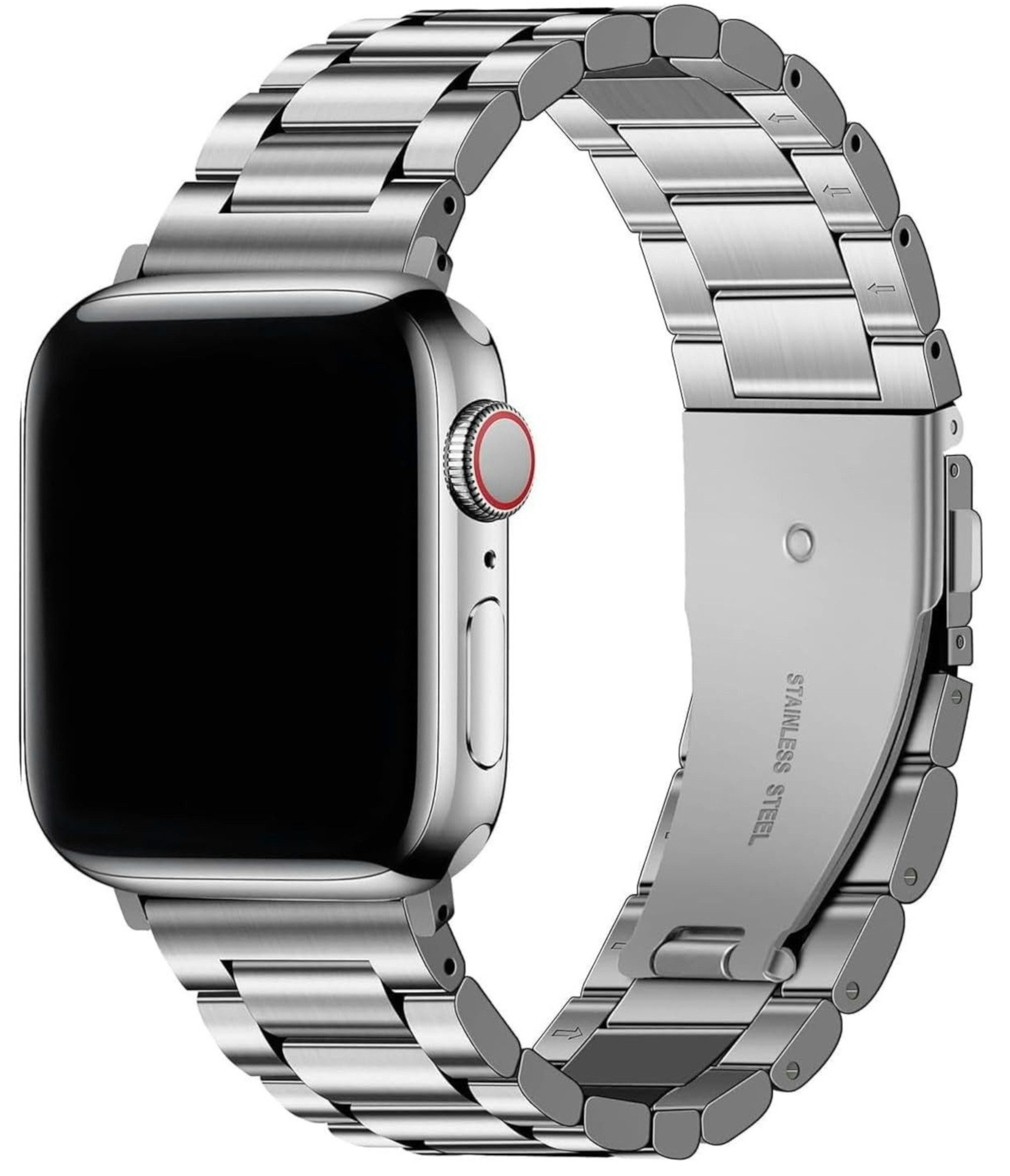 Widmann-Shop Smartwatch-Armband Apple Watch Armband Band Edelstahl ...