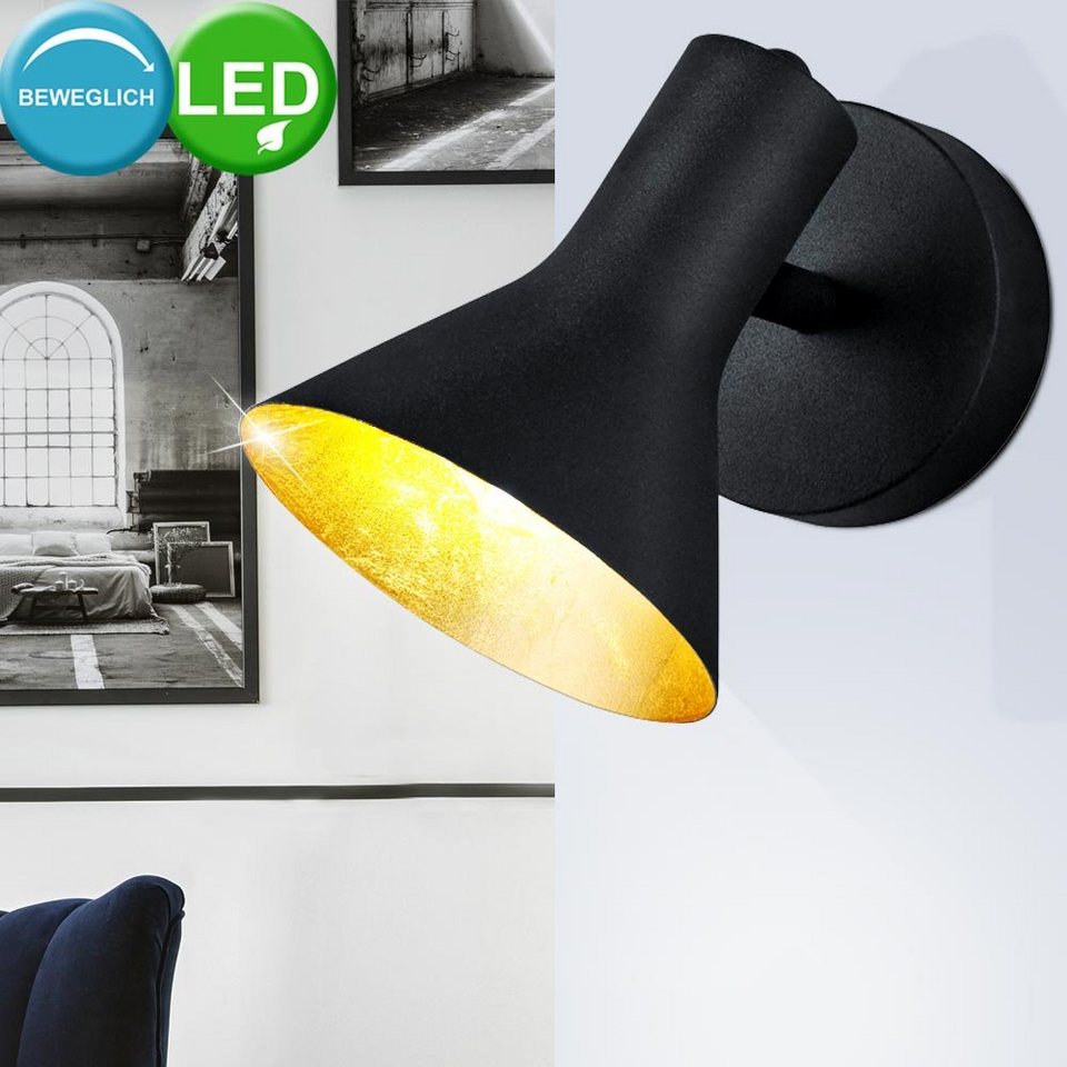 Etc Shop Deckenleuchte Vintage Decken Lampe Schwarz Matt Ess Zimmer