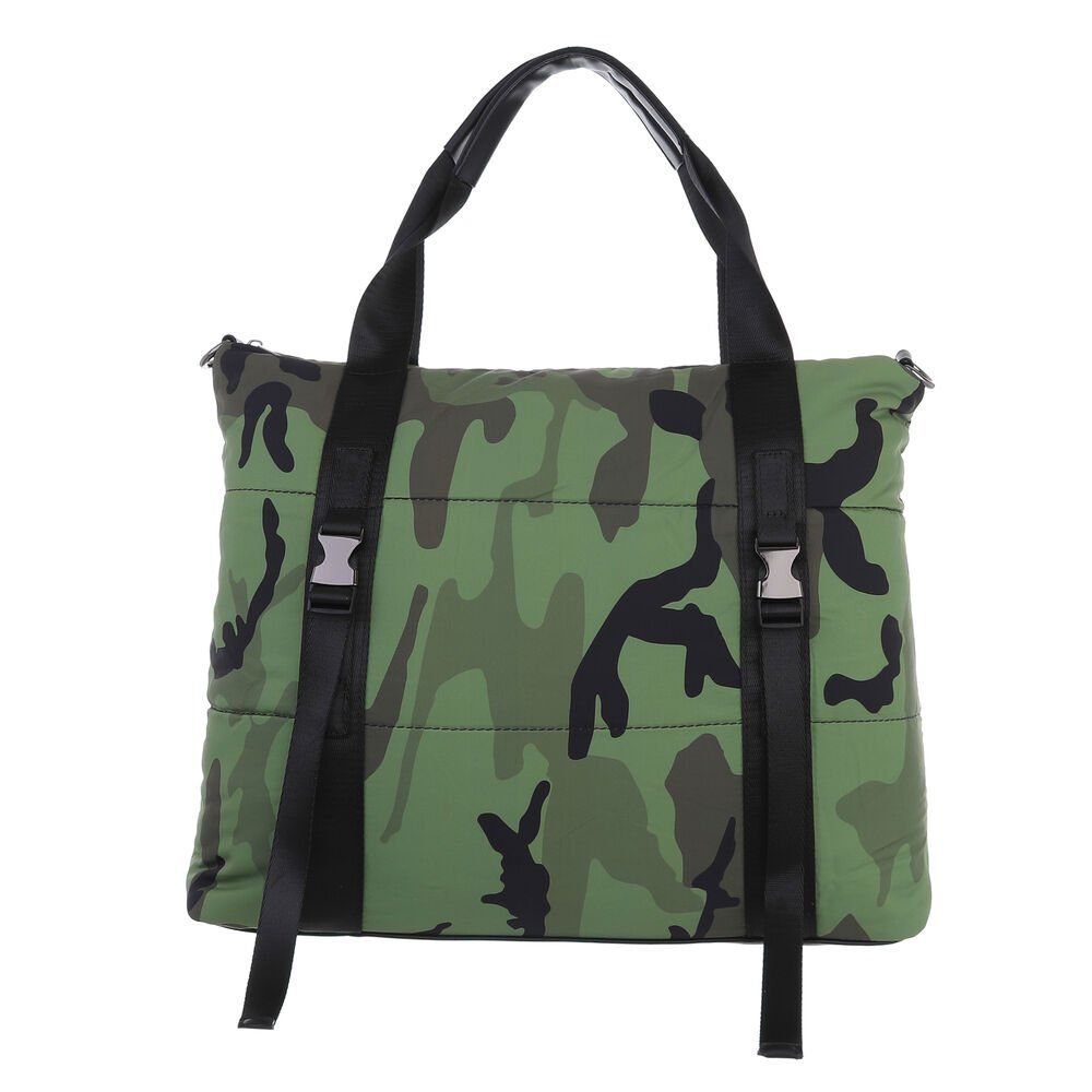Ital-Design Schultertasche Große, Damentasche Handtasche