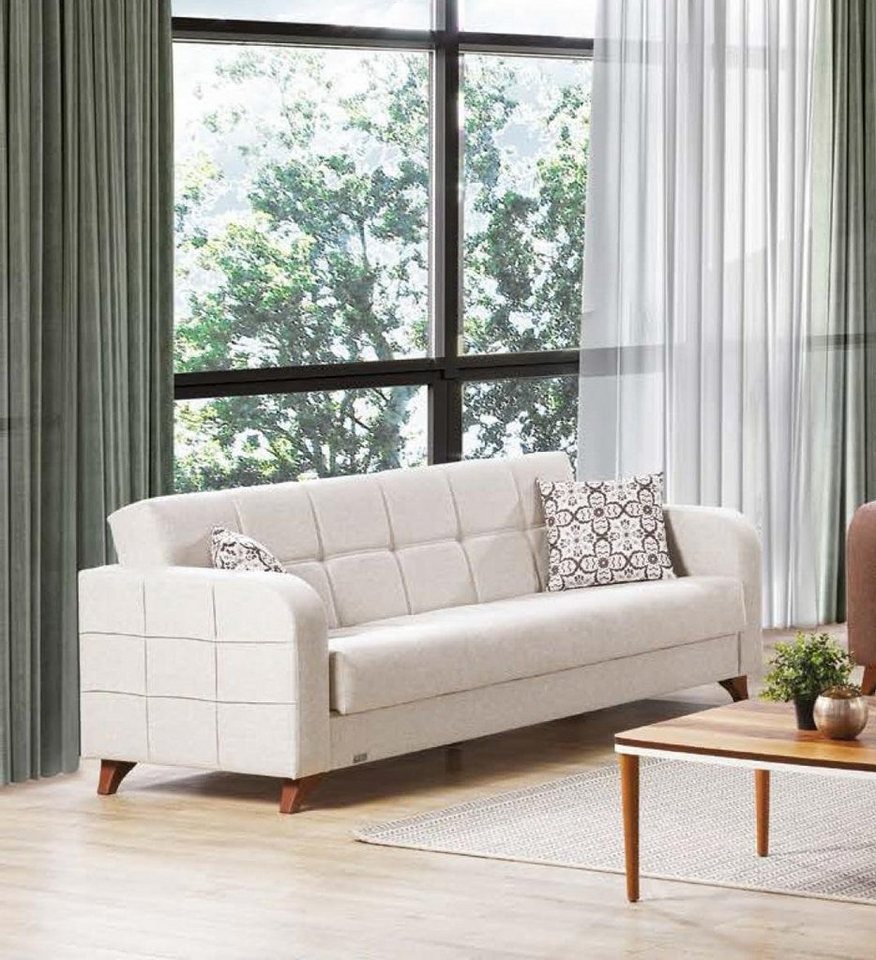 Jvmoebel Sofa Dreisitzer Couch Polster Sofa 3 Sitz Sofas Zimmer Möbel