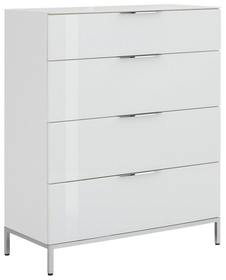 Möbelando Kommode 73103468 Bxhxt 90x110x40 Cm In Weiß Matt