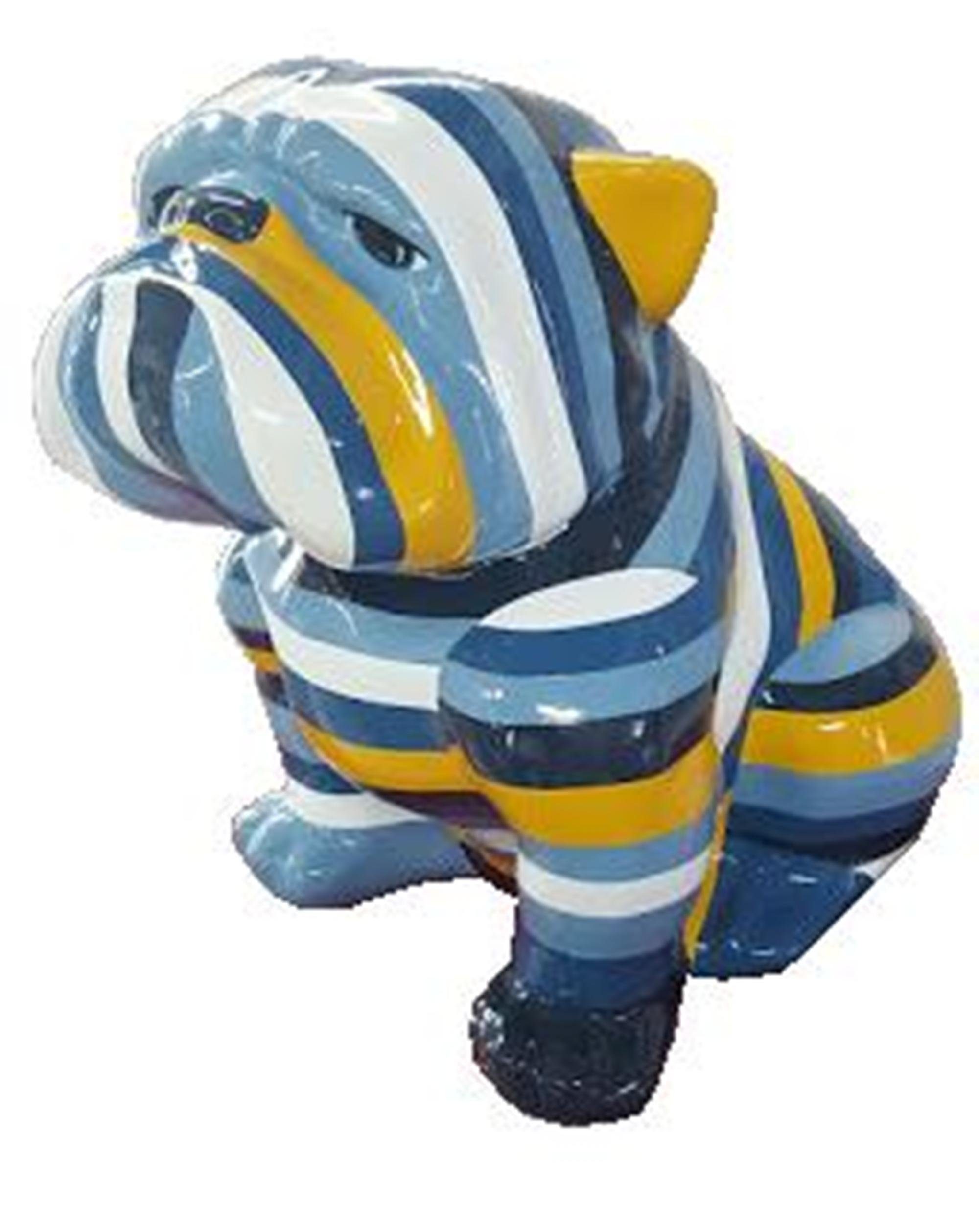 Jvmoebel Gartenfigur Designer Figur Statue Moderne Figuren Deko Hund