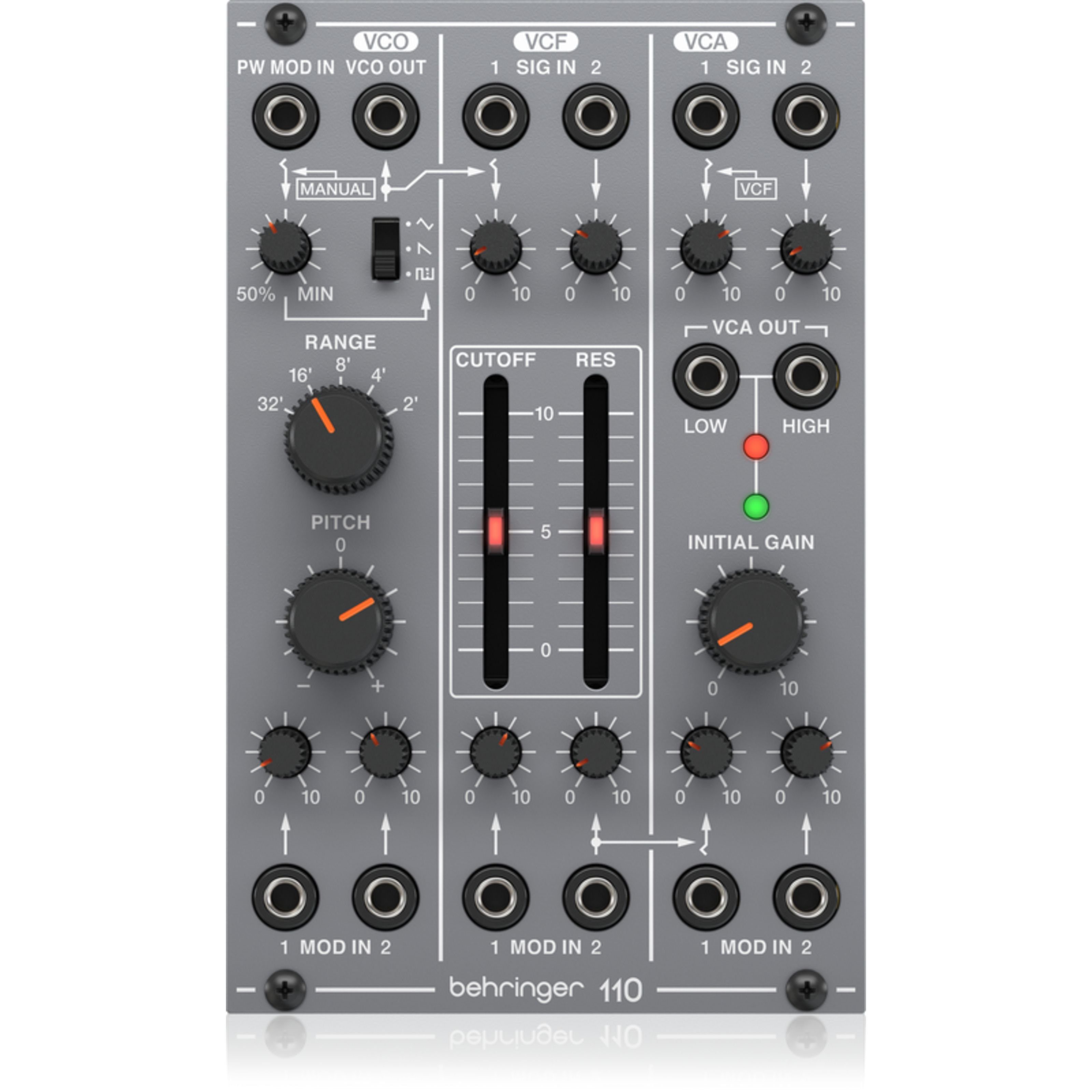 Behringer Synthesizer (110 VCO/VCF/VCA, Modular Synthesizer, Synth ...