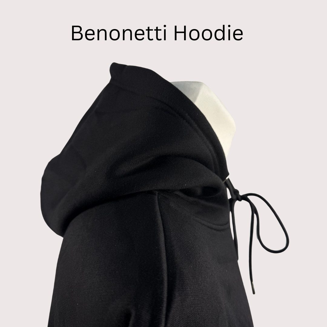 Benonetti Hoodie Benonetti Unisex Hoodie Schwarz – Premium Streetwear ...