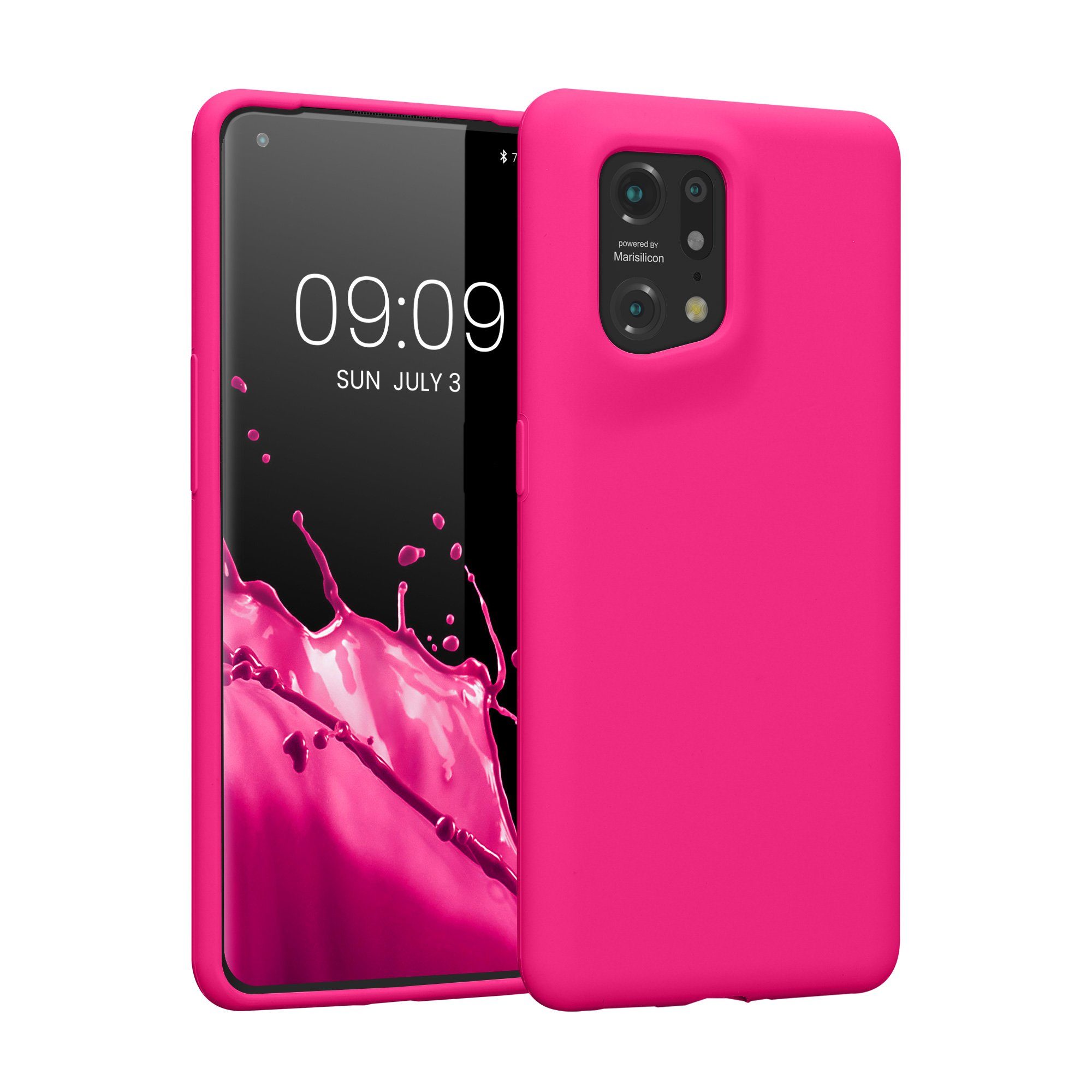 Kwmobile Handyhülle Hülle Für Oppo Find X5 5g Hülle Silikon