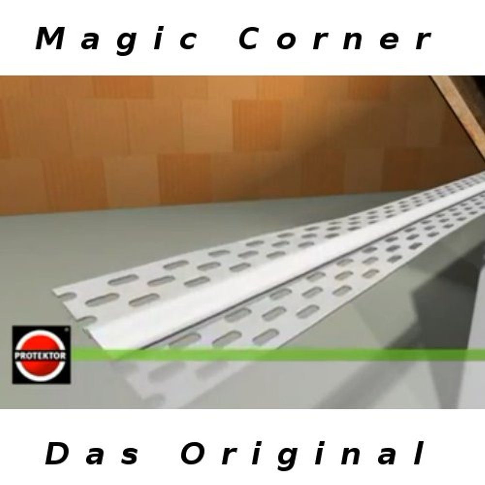 PROTEKTOR Anschlussprofil Bewegungsfugenprofil Magic Corner 75 m