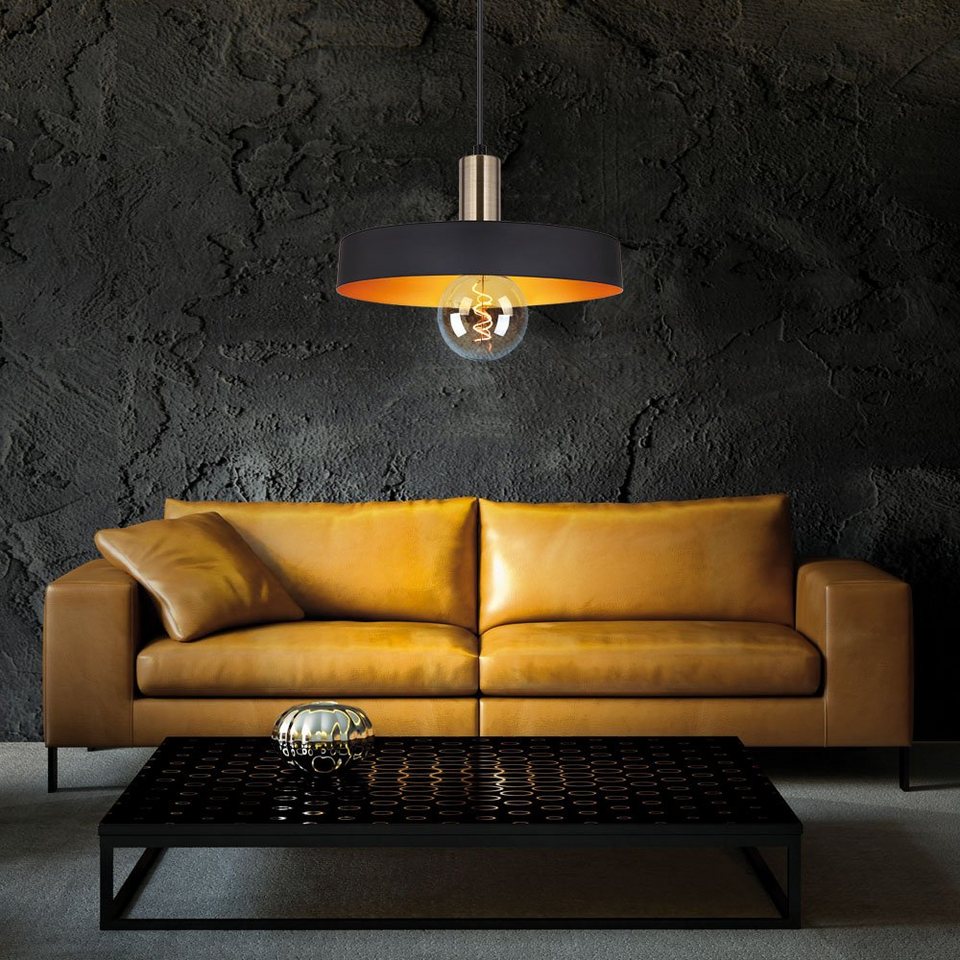 Etc Shop Deckenleuchte Decken Pendel Hänge Lampe Leuchte Metall