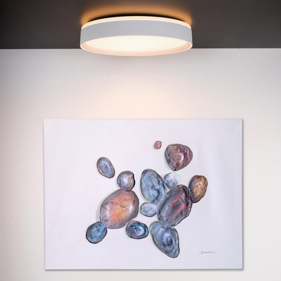 Click Licht Led Deckenleuchte Led Deckenleuchte Nuria In Weiß 24w