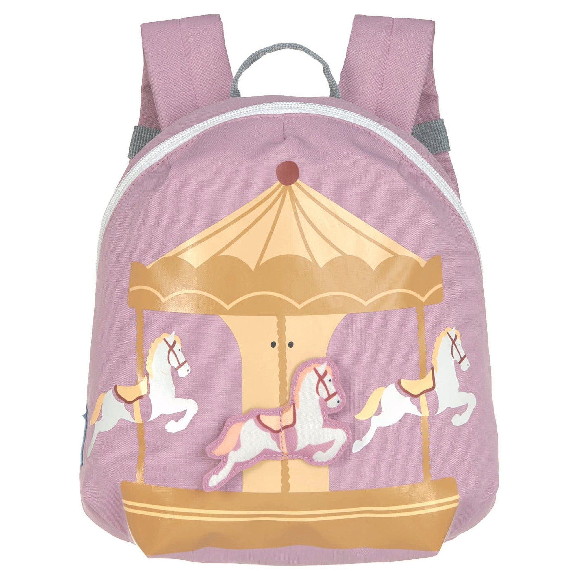 LÄSSIG Kinderrucksack Tiny Drivers - Kinderrucksack 24 cm (Carousel)