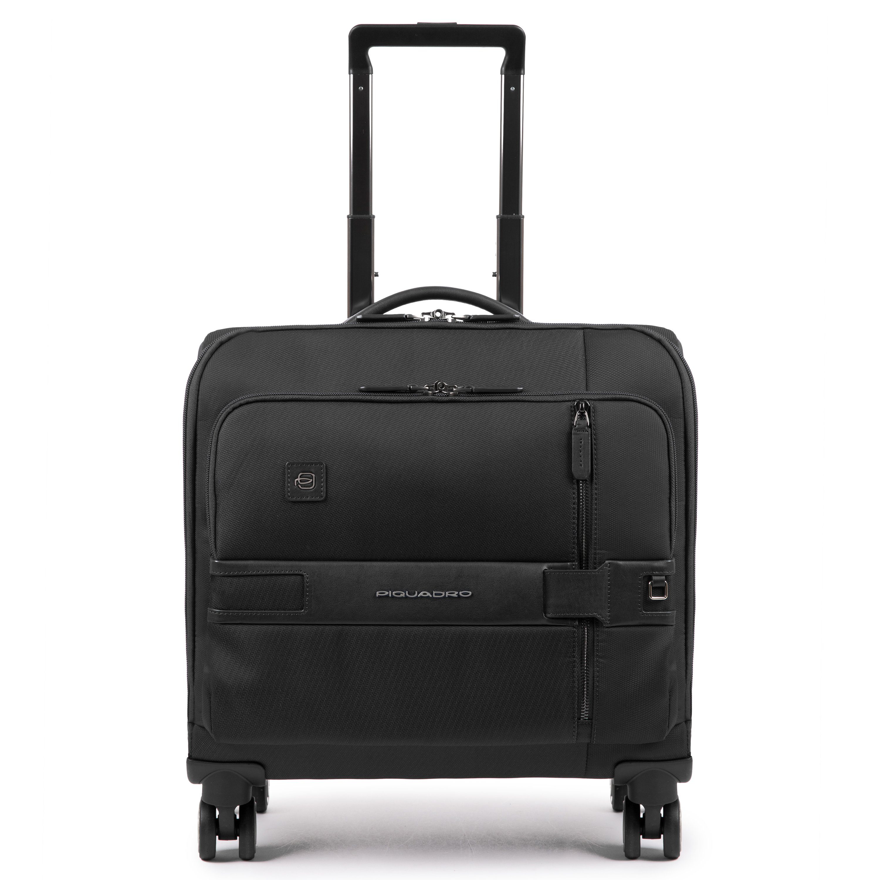 Piquadro Business Trolley 4 Rollen Ausstattung Taschen Innen