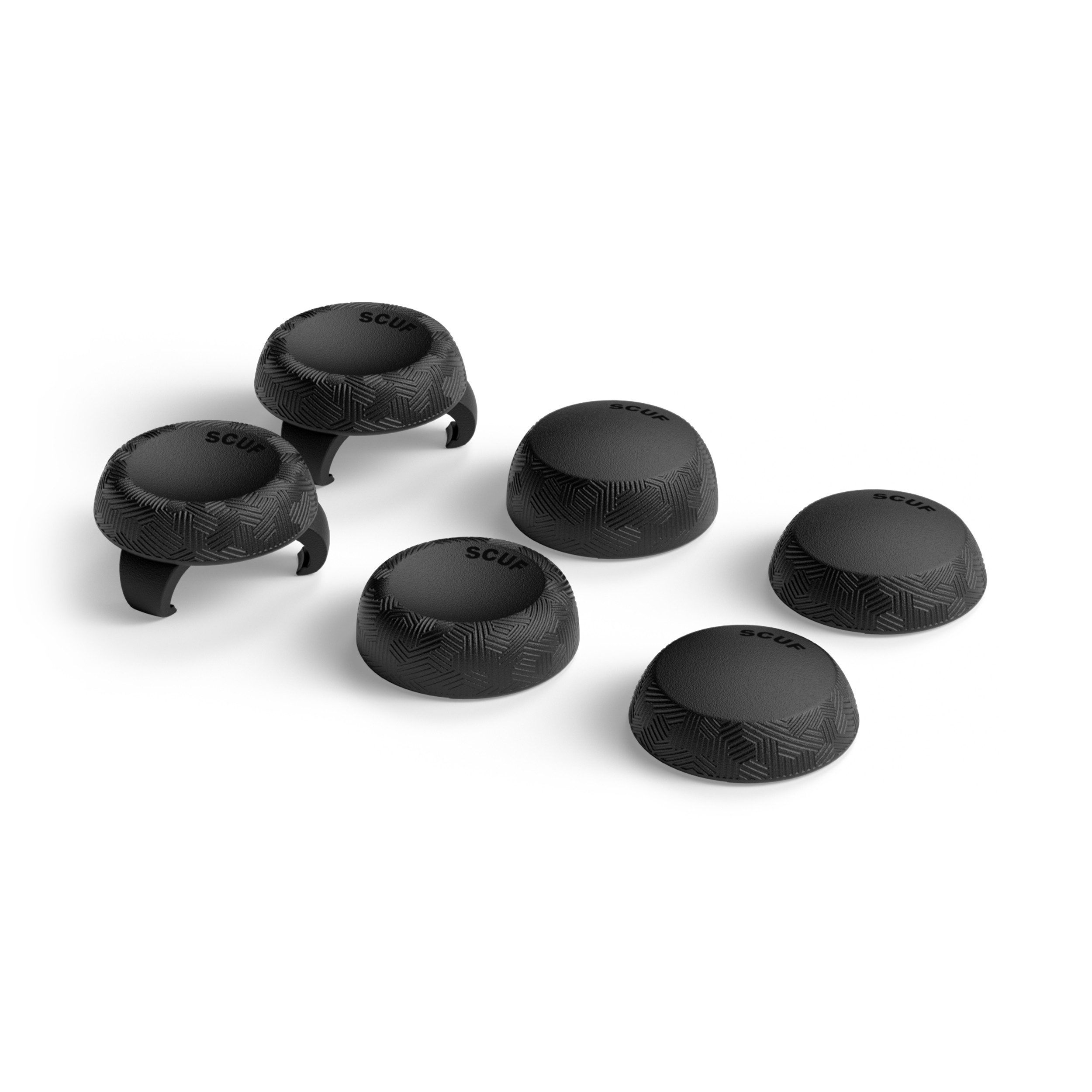 SCUF Gaming Controller Caps Universal Thumbstick Grip- Black (8pc)
