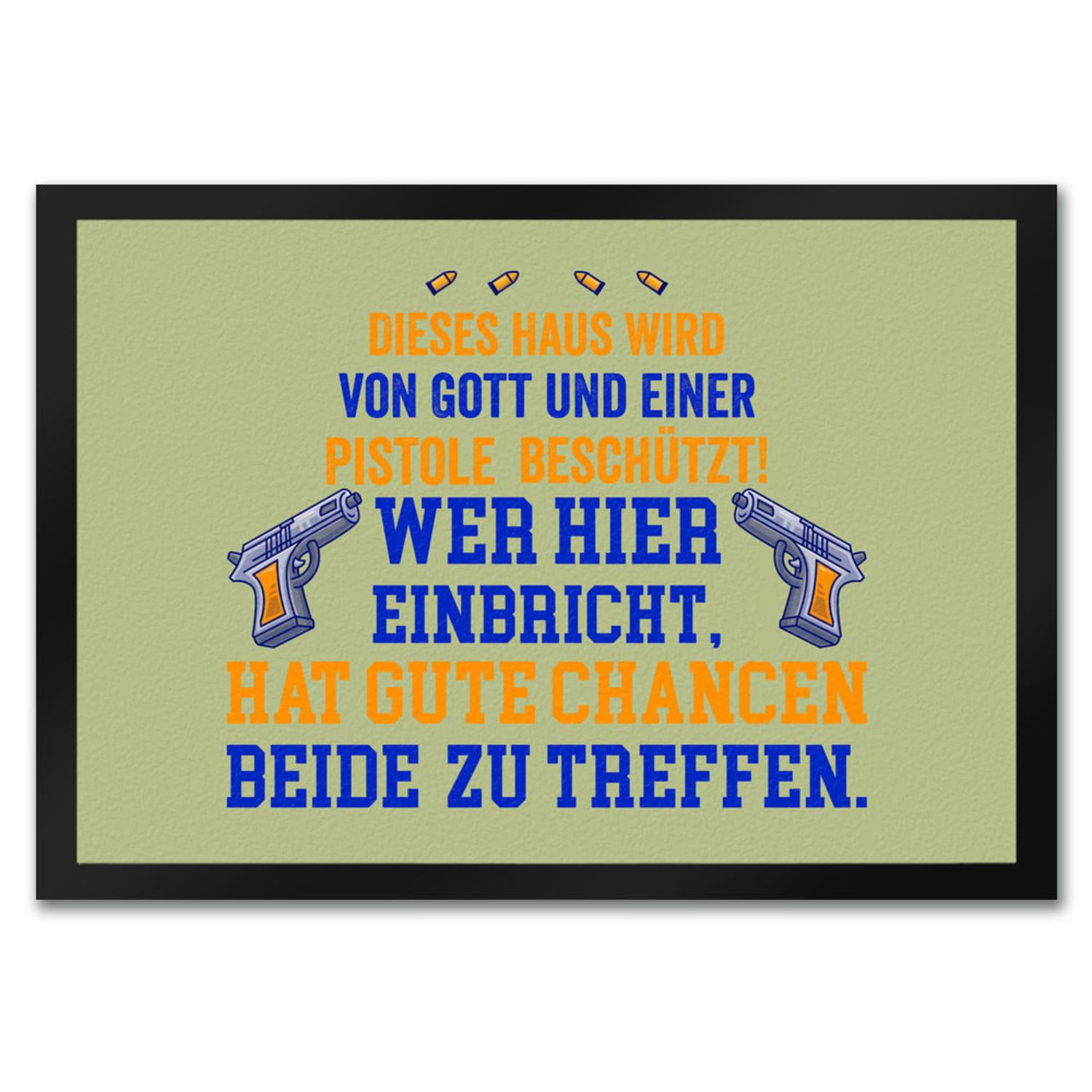 Speecheese Fußmatte Hausbeschützer Fußmatte In 35x50 Cm Mit Spruch In