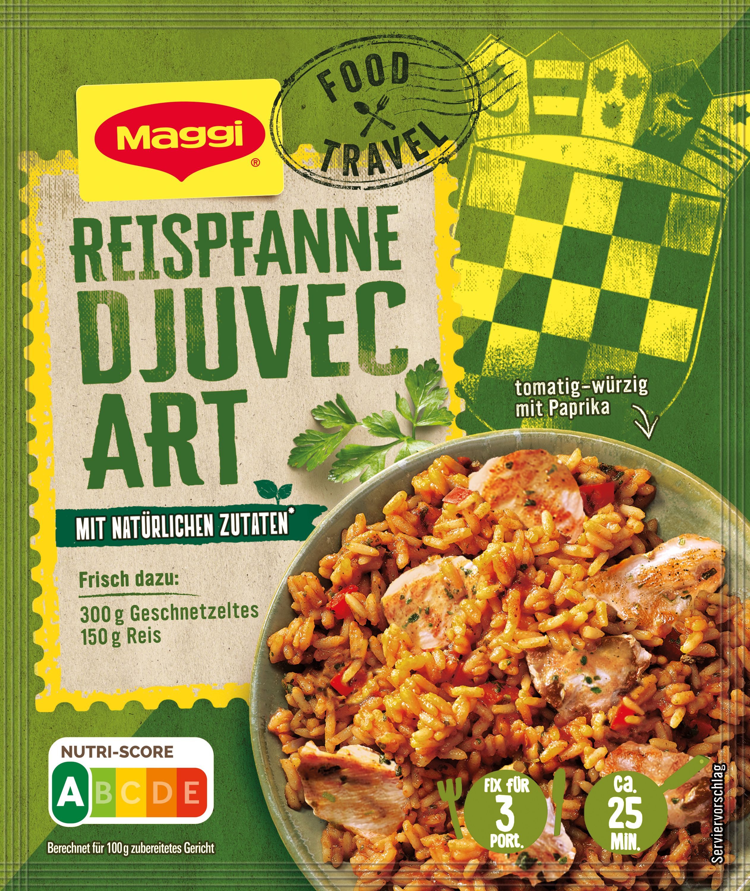MAGGI Saucen, Maggi Fix Reisgericht Djuvec Art, Soße