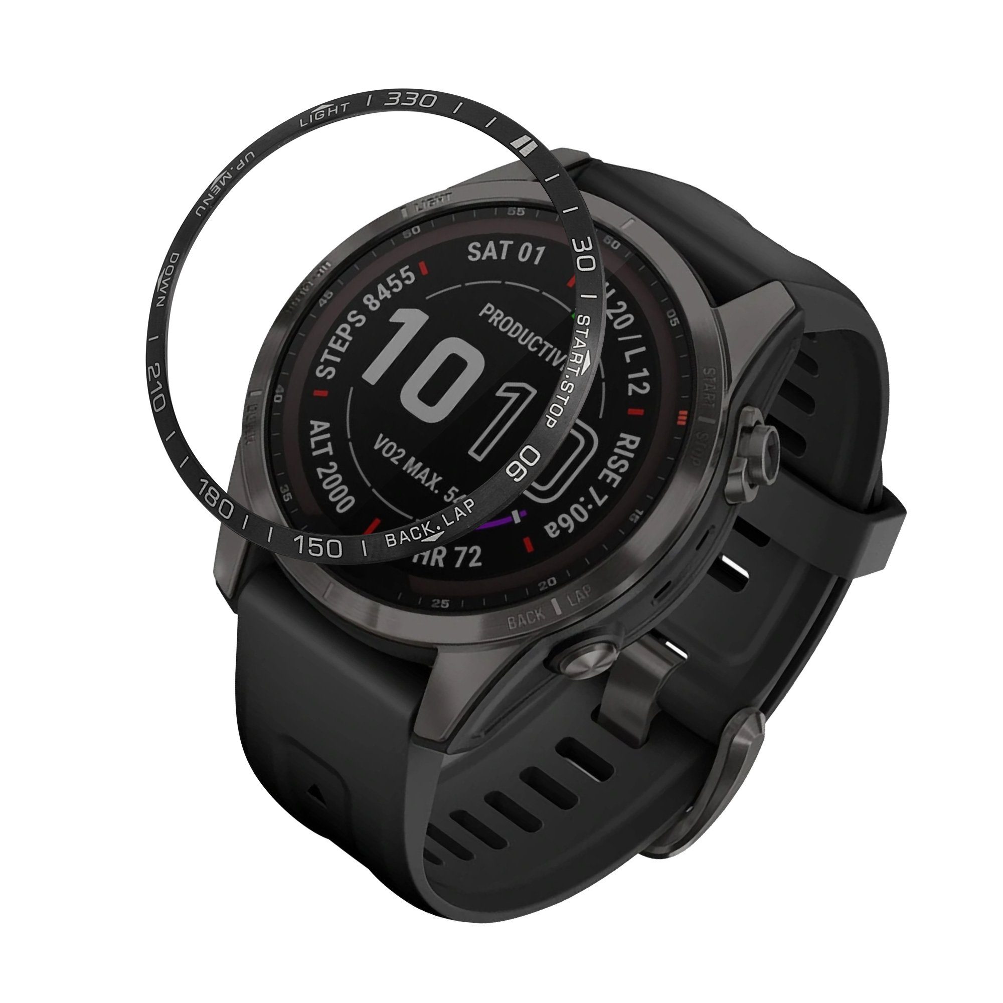 Kwmobile Smartwatch Hülle Schutzring Für Garmin Fenix 7s