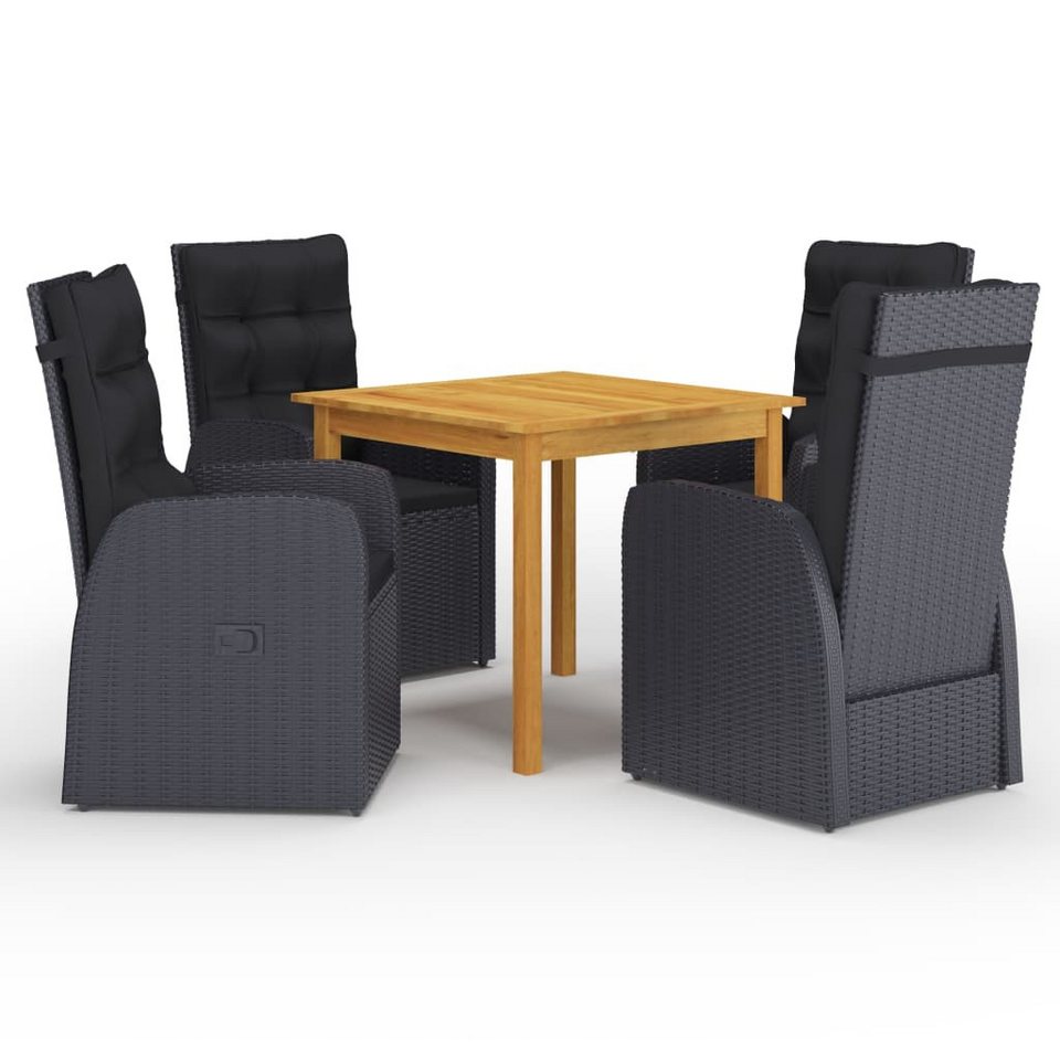 Dotmall Garten Essgruppe Balkonmöbel Set 5 Tlg Gartensitzgruppe