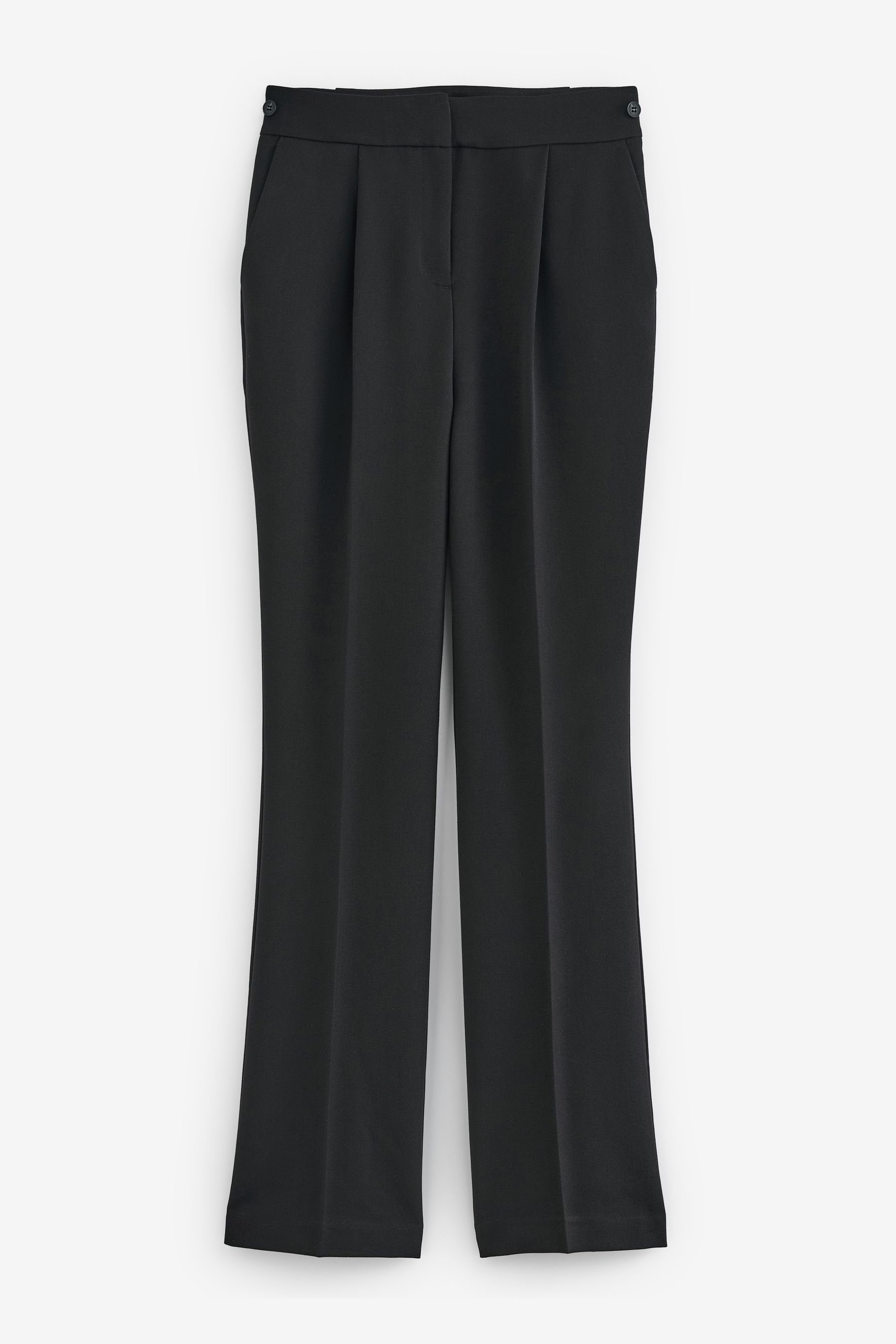 Next Stoffhose Figurnahe Sanduhr Bootcut Hose 1 Tlg
