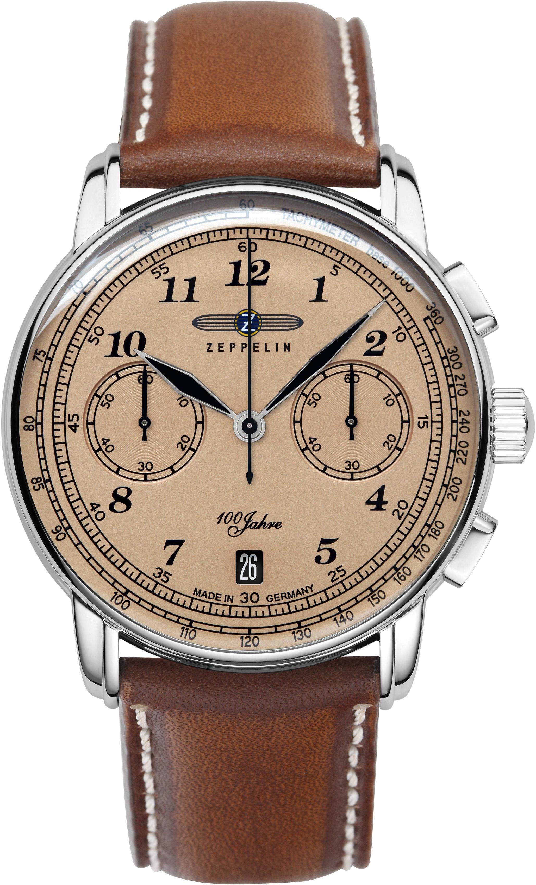 ZEPPELIN Chronograph »100 Jahre Zeppelin, 7674-5« | OTTO