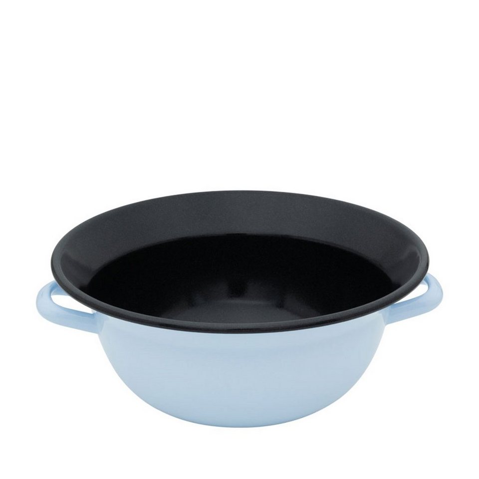 Riess Schüssel Weitling Ø 28 Cm Backemaille Blau Emaille Stück 1